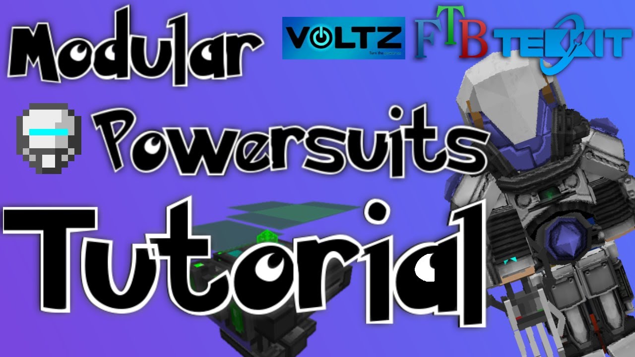 The New Tekkit!! Modular power suits tutorial! - YouTube