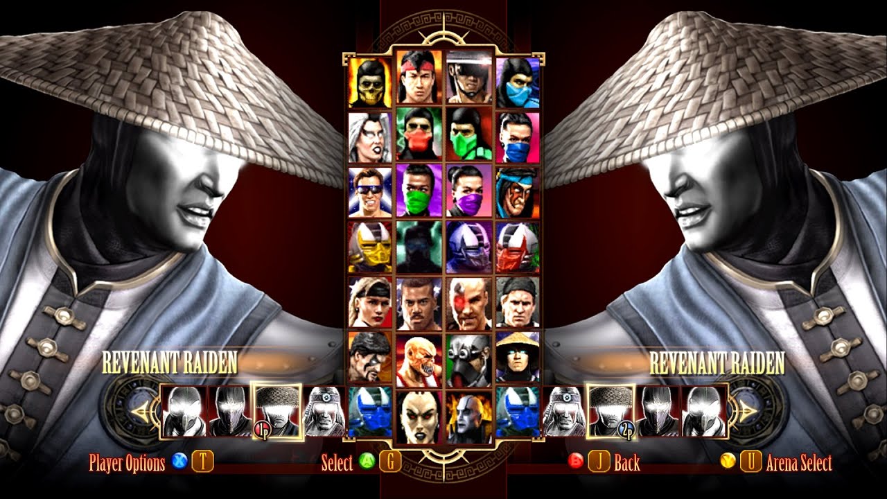 Mortal Kombat 9 - REVENANT RAIDEN MOD - Expert Arcade Ladder - Gameplay ...