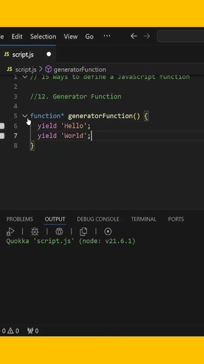 Part - 10: 15 ways to Define a JavaScript Function #shorts #javascript ...