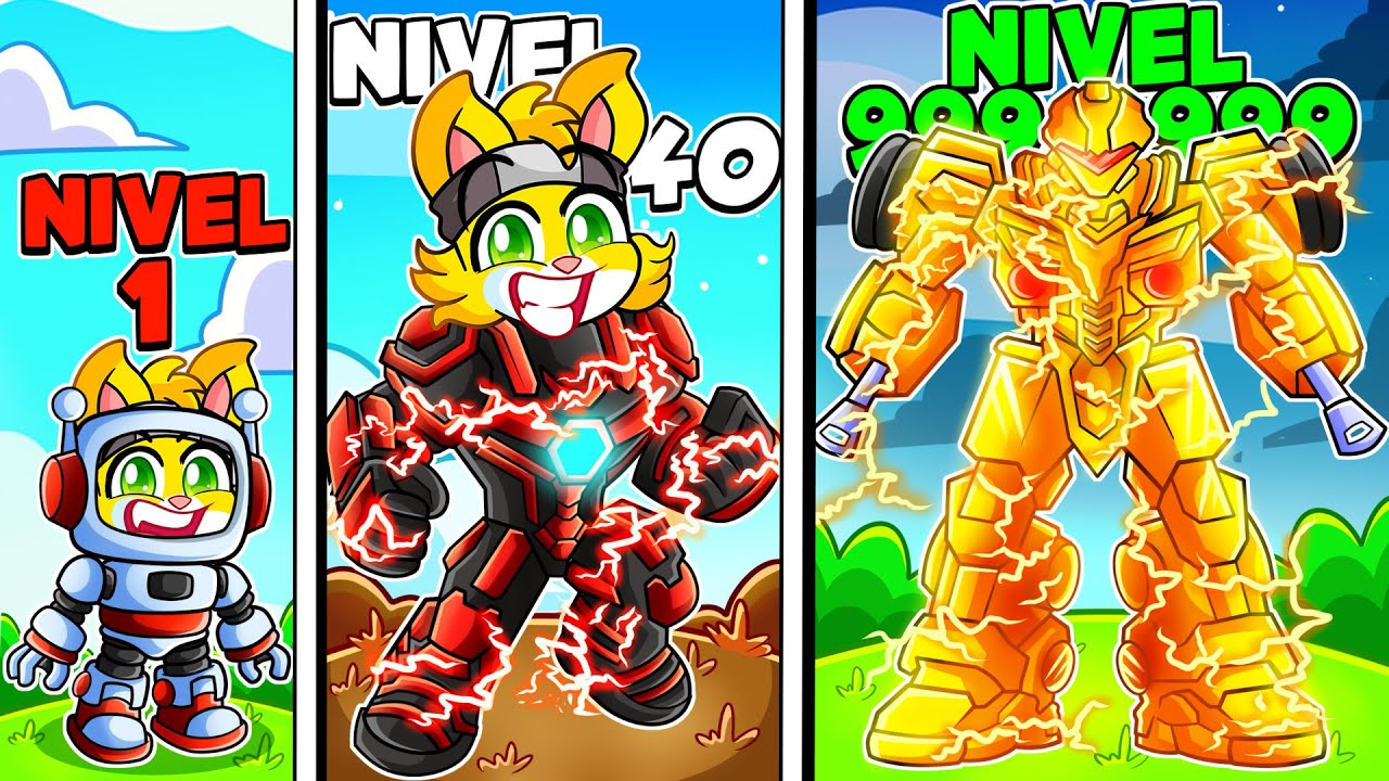 ¡Soy el ROBOT MAS FUERTE en Roblox! | 2 Noobs son los MEJORES ROBOTS en ...