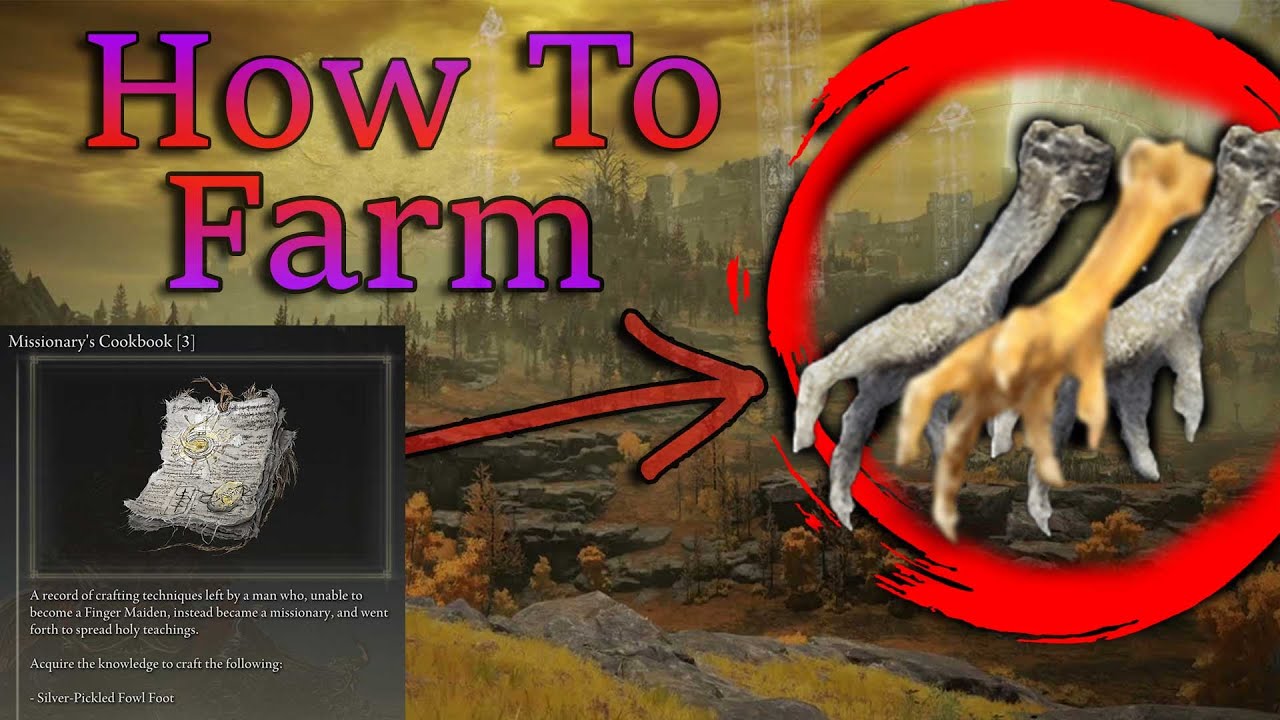 [Guide] How 2 Farm Gold & Silver-Pickled Fowl Foot! - YouTube