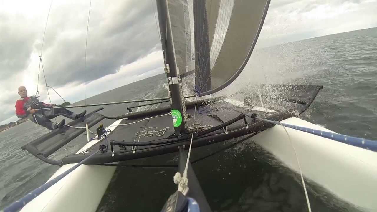 Segeln Hobie cat FXone - YouTube
