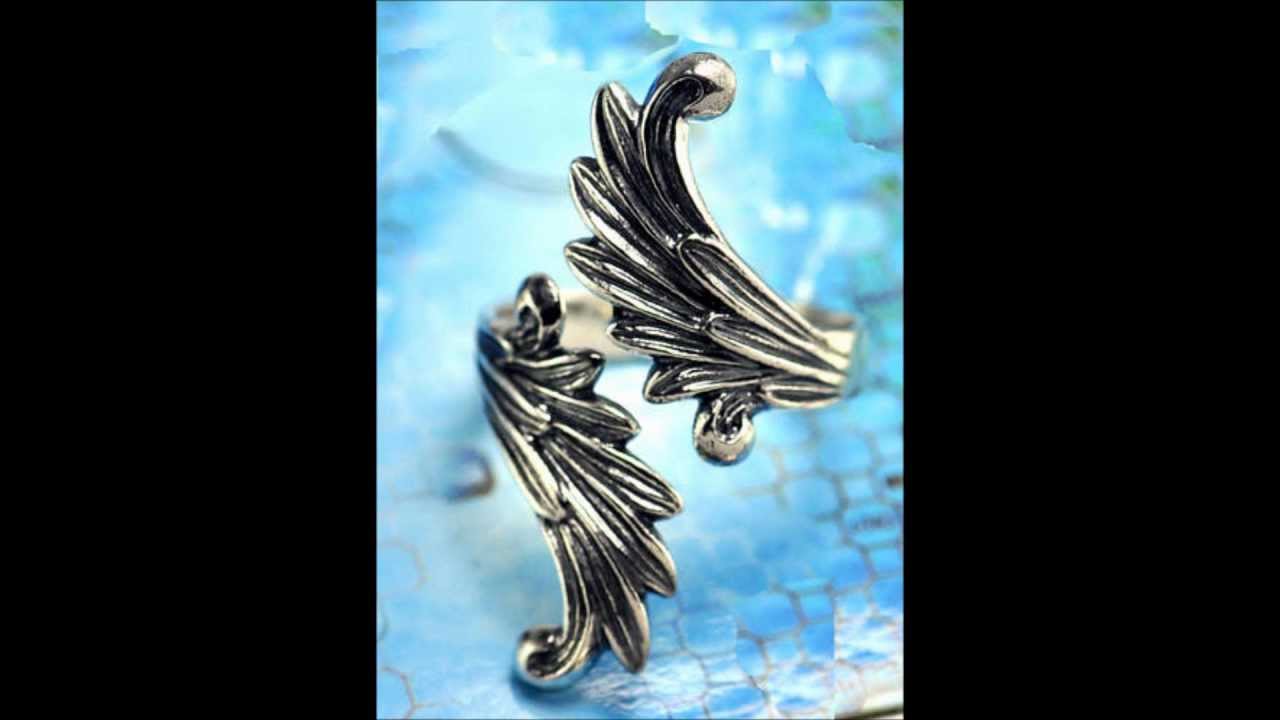 Final Fantasy 8 VIII Rinoa Guardian Forces Siren wings Ring Sterling ...