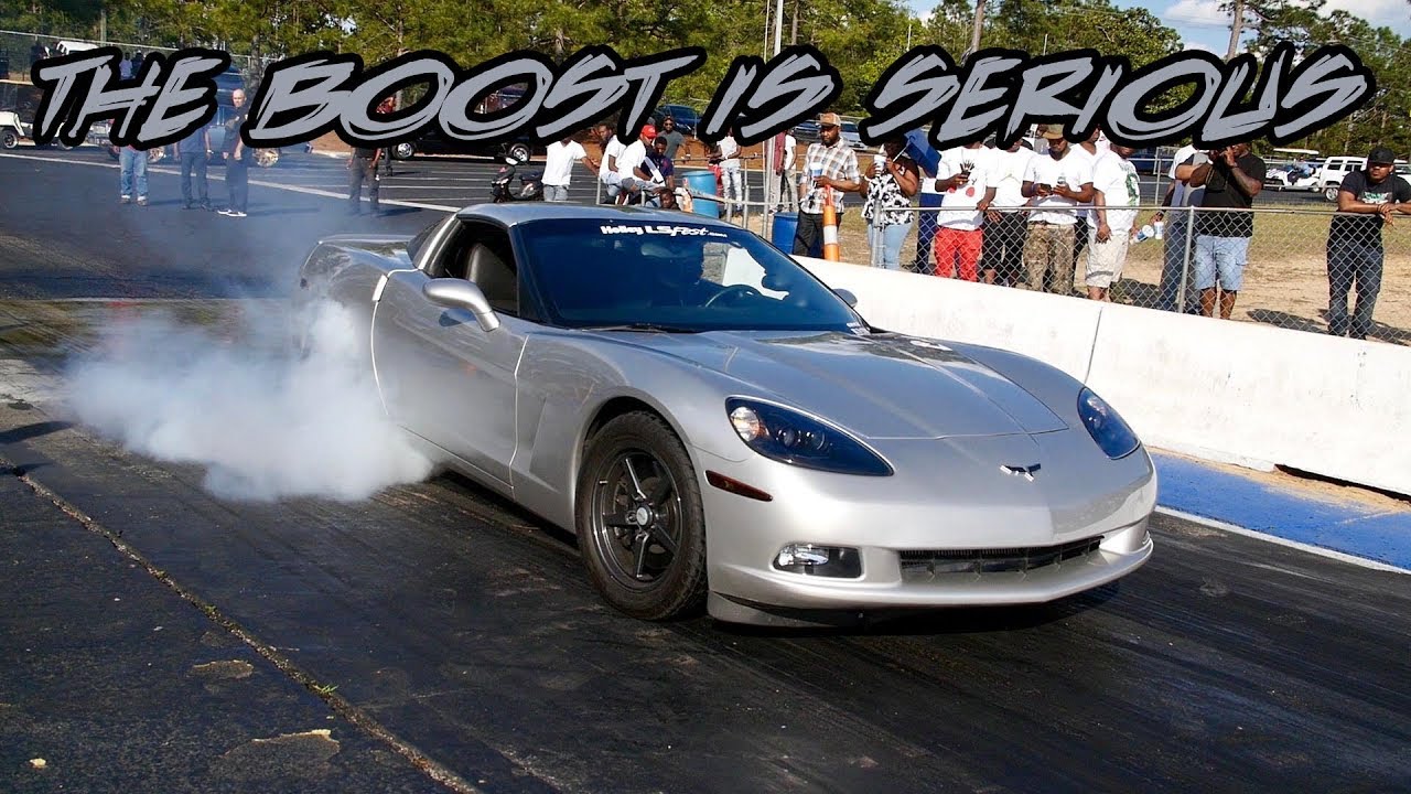 THINK THIS SUPERCHARGED STICK SHIFT CORVETTE IS MAKING ENOUGH BOOST ...