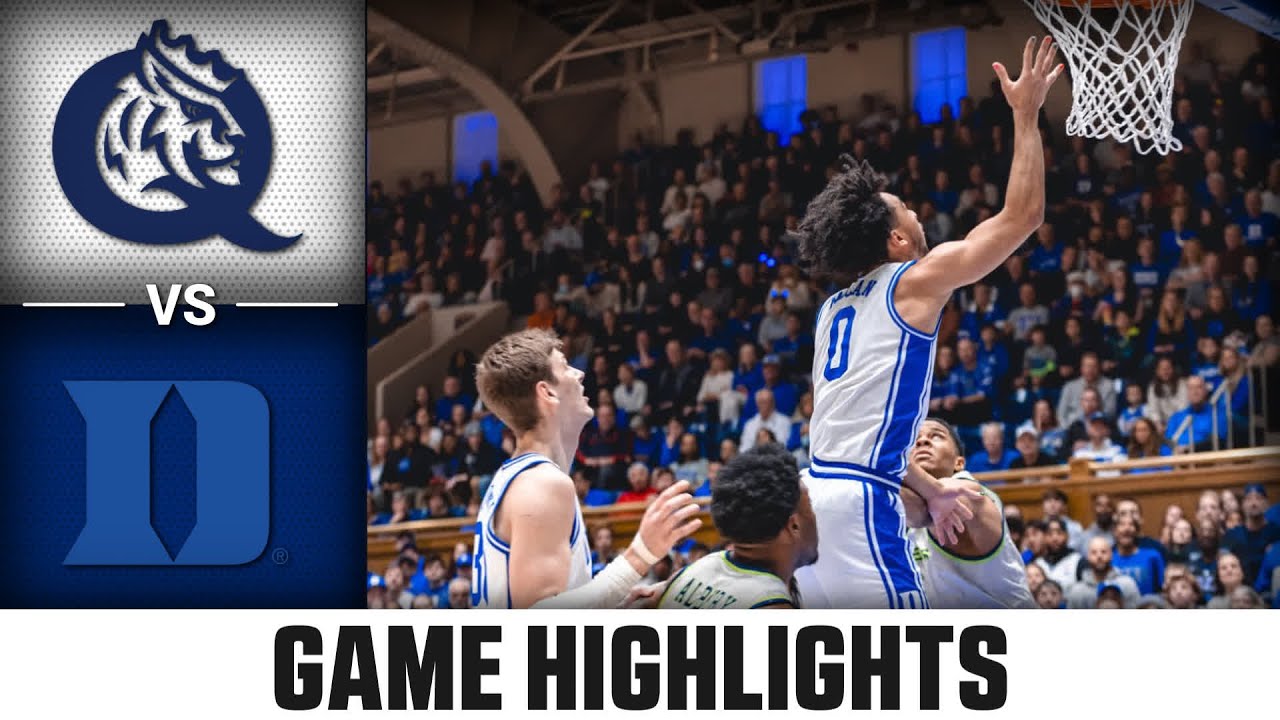 Queens vs. Duke Game Highlights | 2023-24 ACC Men’s Basketball - YouTube