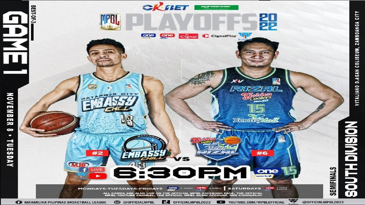 Batangas Vs Rizal | Game 1 | November 8, 2022 | Full Highlights - YouTube