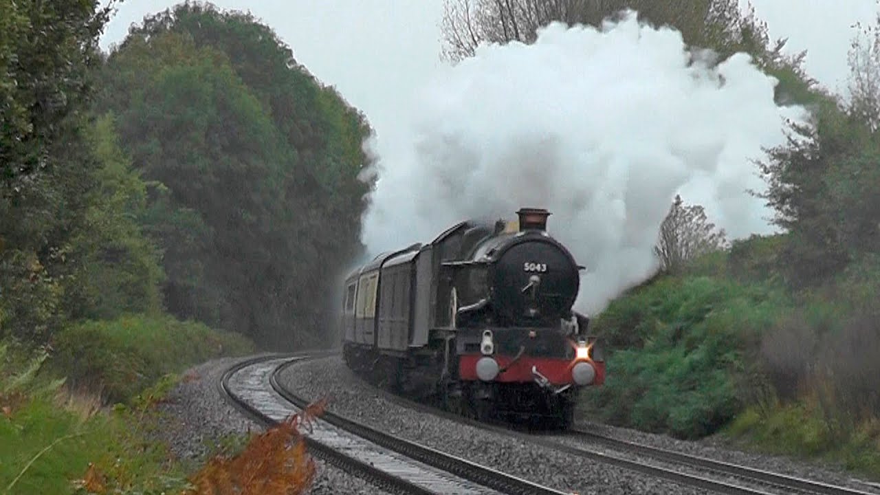 GWR 5043 - The Cotswold Explorer 4/10/14 - YouTube