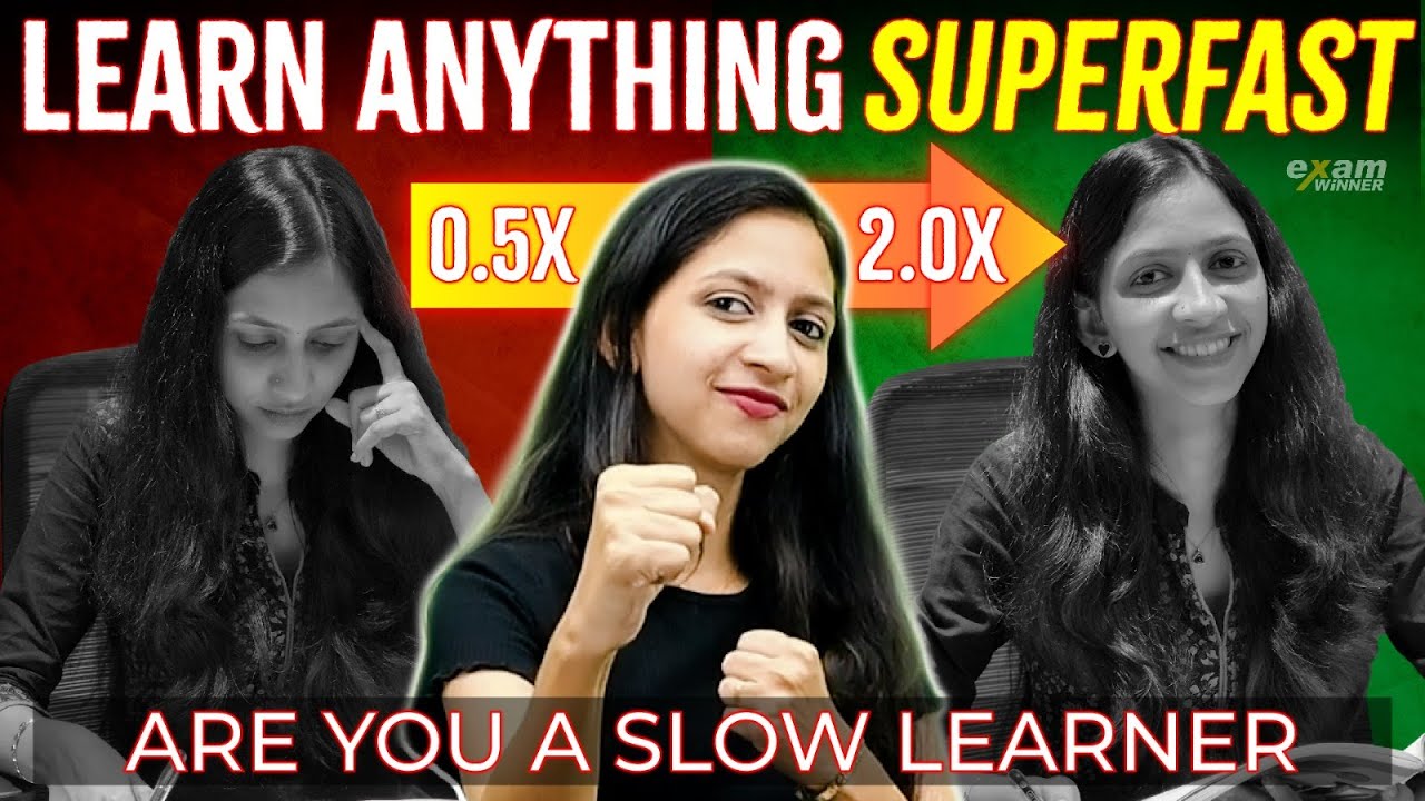How to Learn Anything FAST | Speed Learning | Learning Strategy | Exam ...