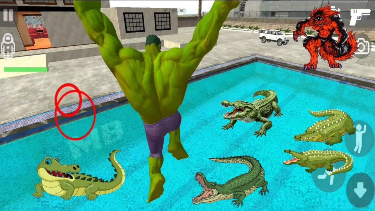 #HULK DIVES INTO CROCODILE POOL — EPIC SURVIVAL! - YouTube