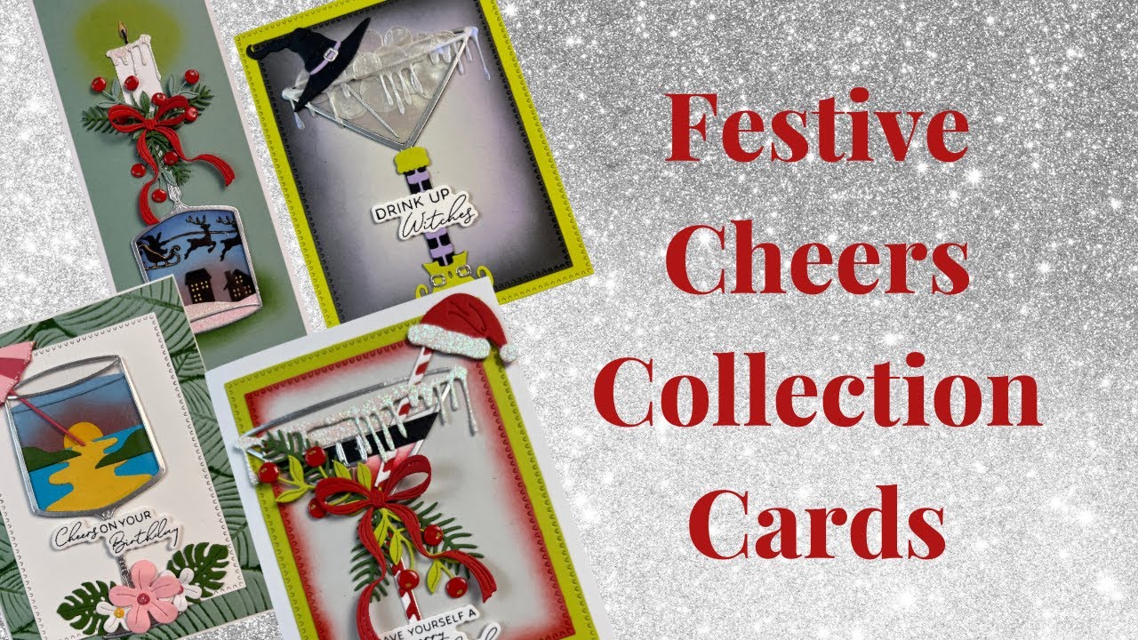 Festive Cheers Collection Cards using the Happy Hour Collection from ...
