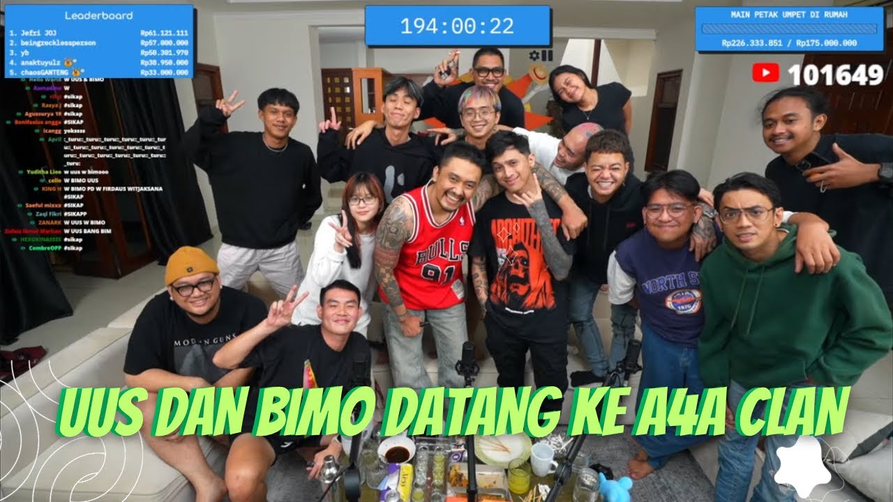 UUS dan BimoPd dateng ke A4A Clan - YouTube