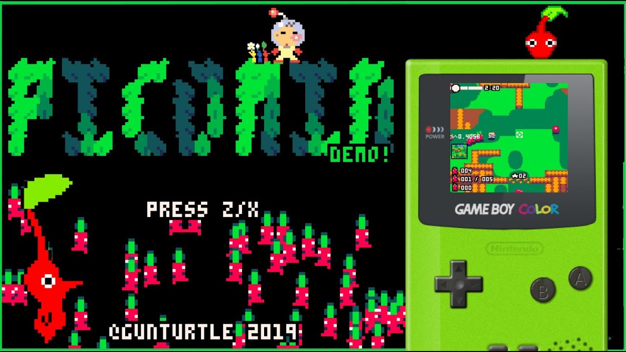 Pikmin auf dem Gameboy?! - Picomin Demo durchspielen - YouTube