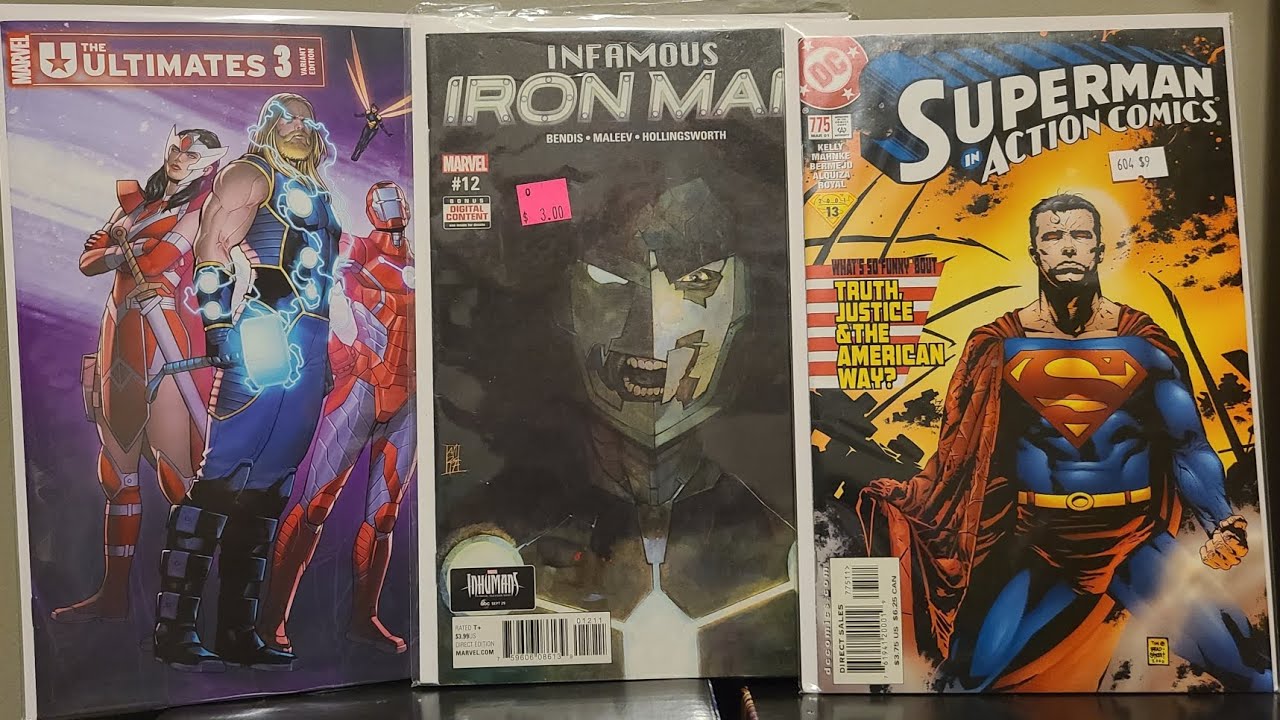 COMIC BOOK KEYS AQUIRED FROM THRIFT SHOPS!!! - YouTube