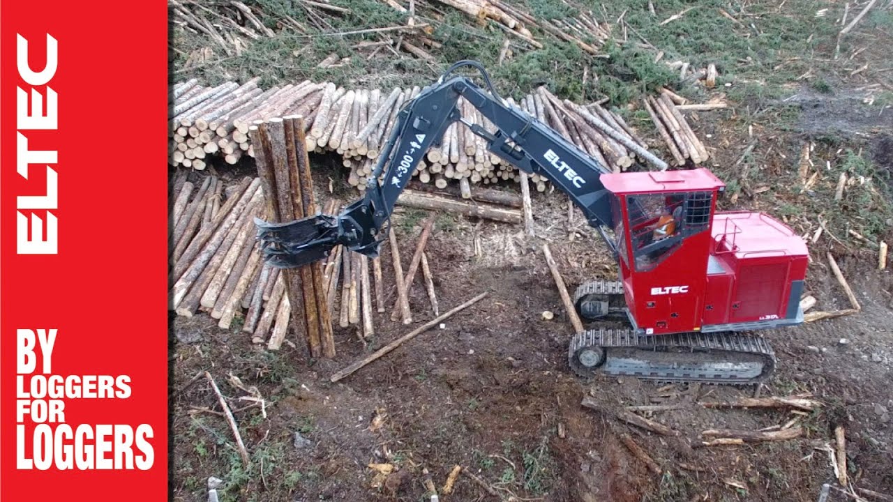 Eltec Log Loader 317 - YouTube
