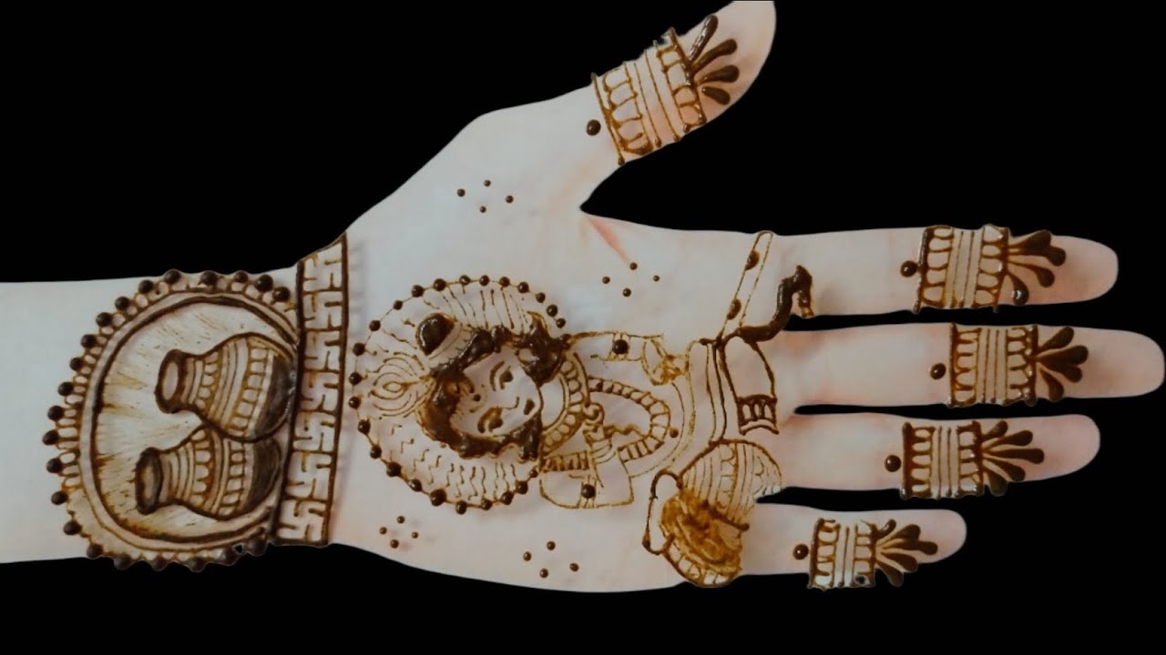 krishna janmashtami special mehndi || mehendi for janmashtami ...