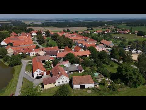 Holašovice from Drone (Cinematic)
