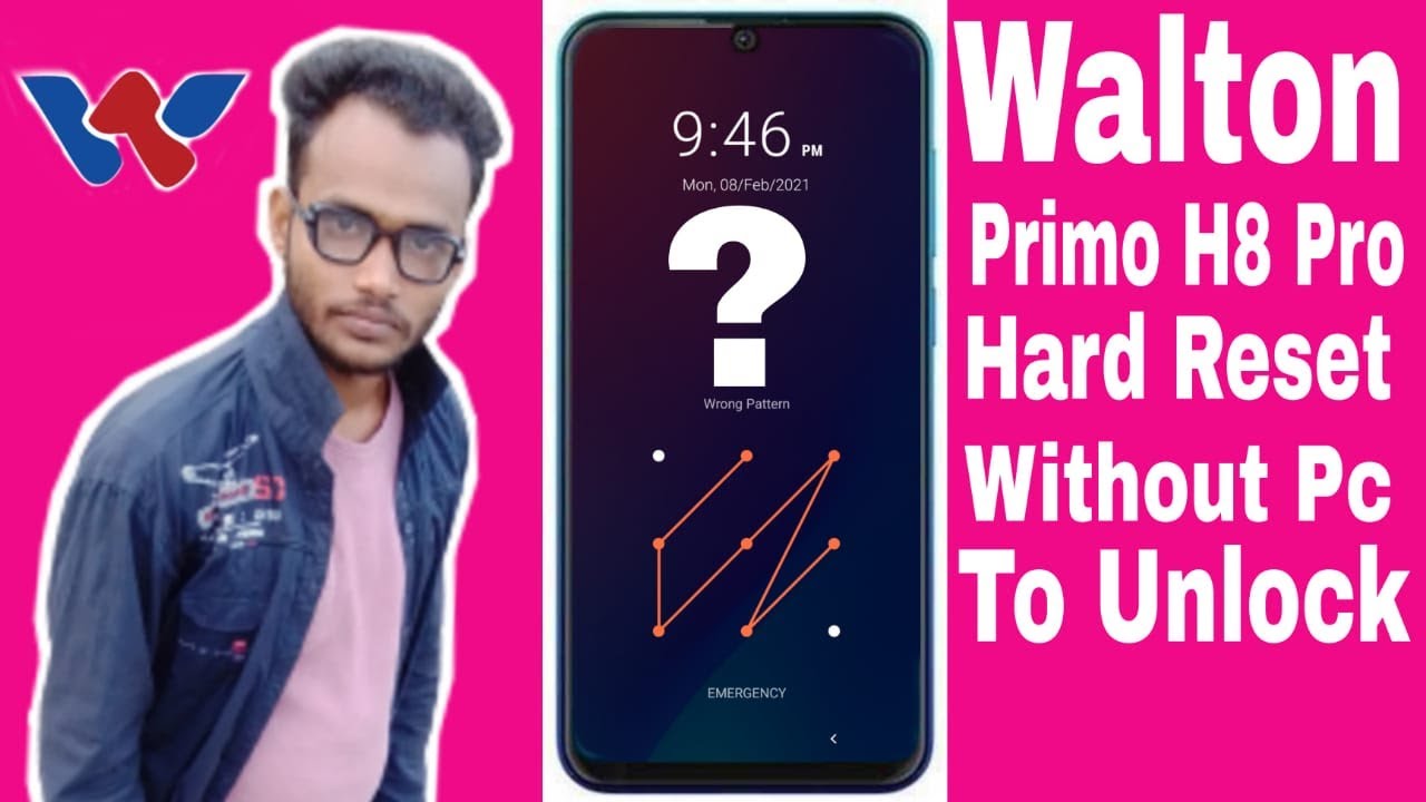 Walton Primo H8 Pro Pin Pattern Unlock Without PC - YouTube