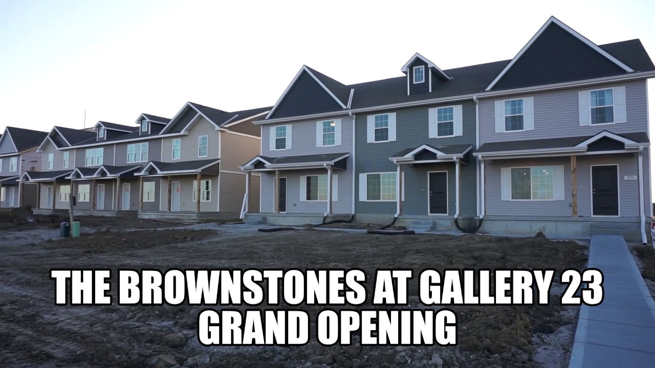 The Brownstones At Gallery 23 Grand Opening - YouTube