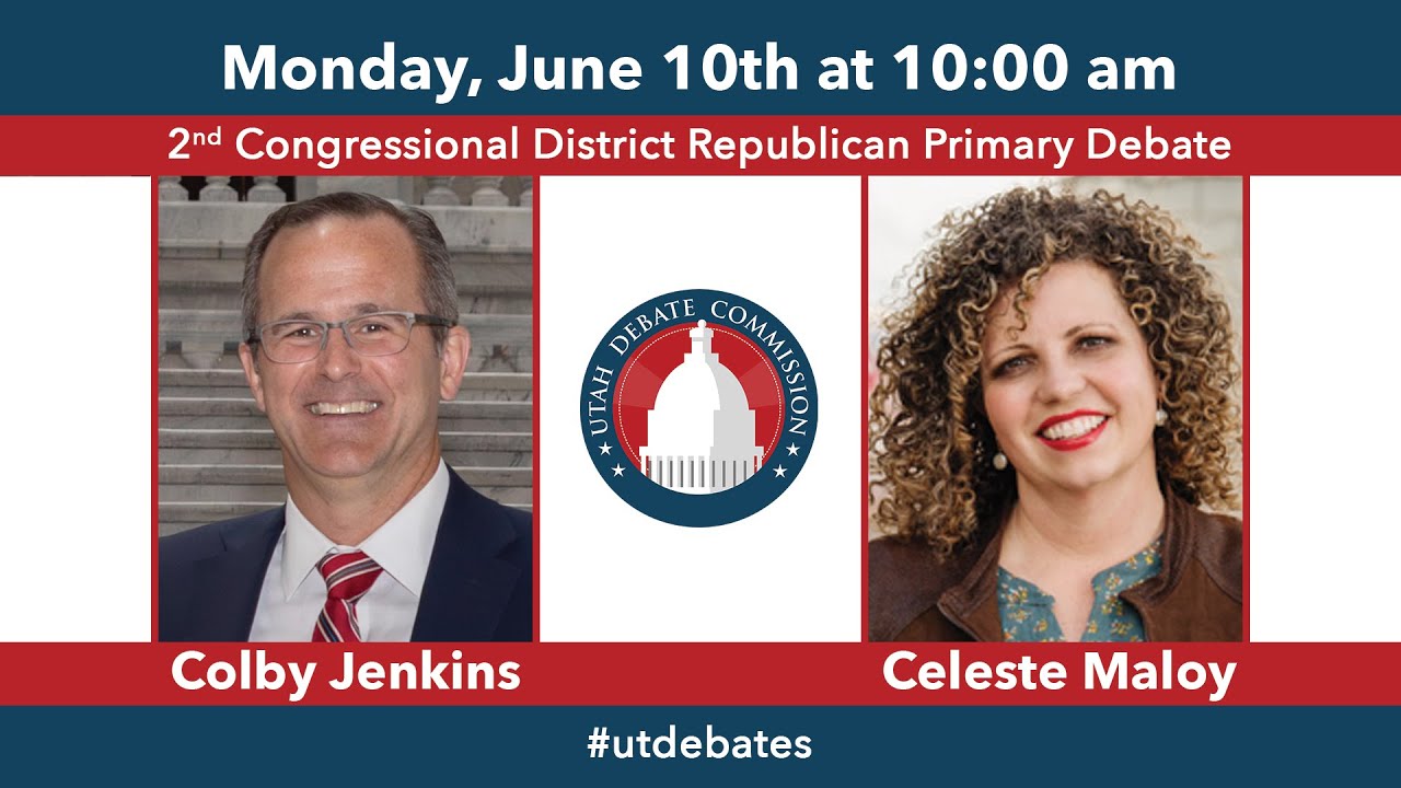 Utah Congressional District 2 Republican Primary Debate With Colby