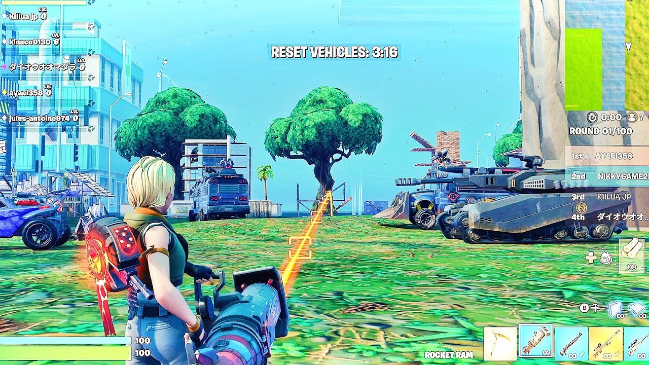 FORTNITE FUN MODE GAME PLAY. - YouTube