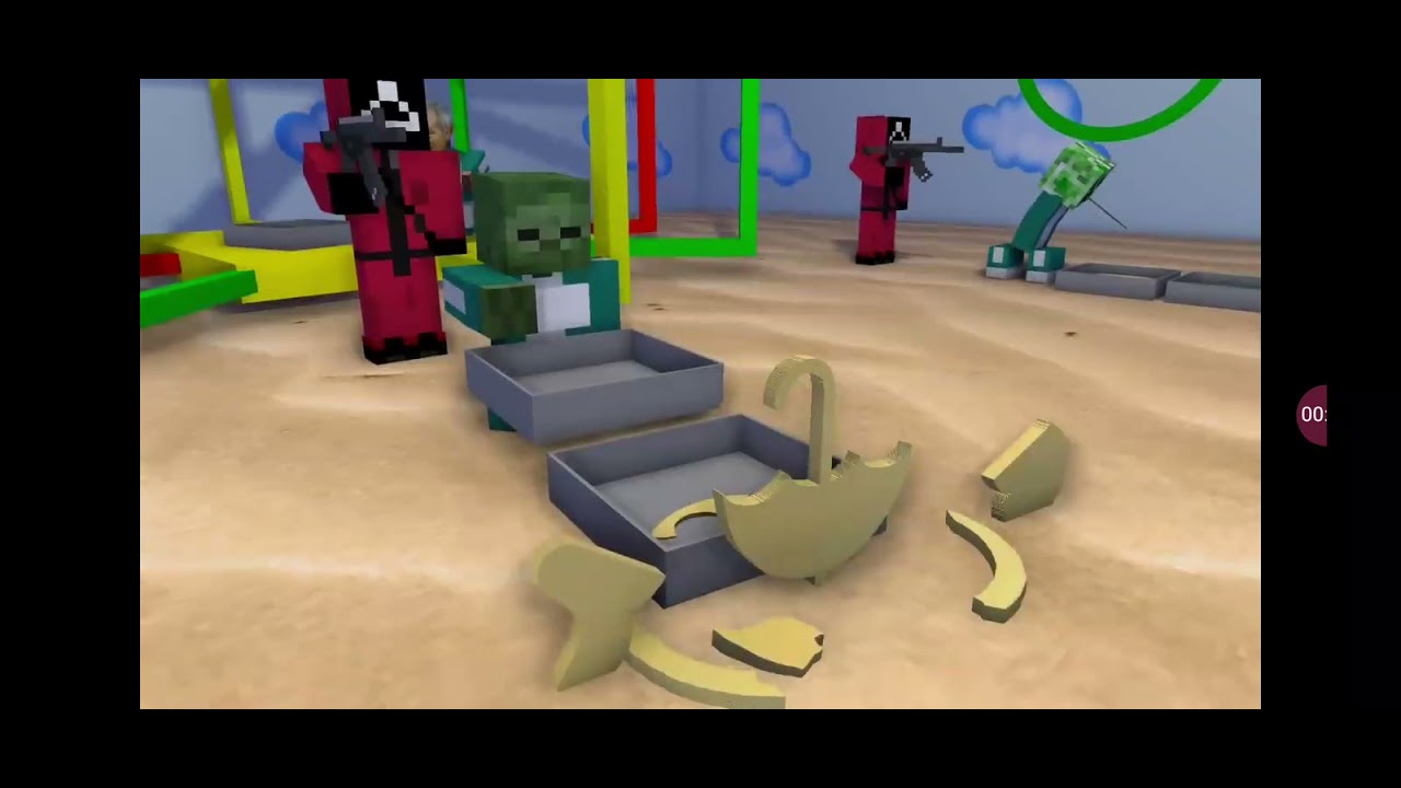 Super Zombie | Squid game minecraft - YouTube