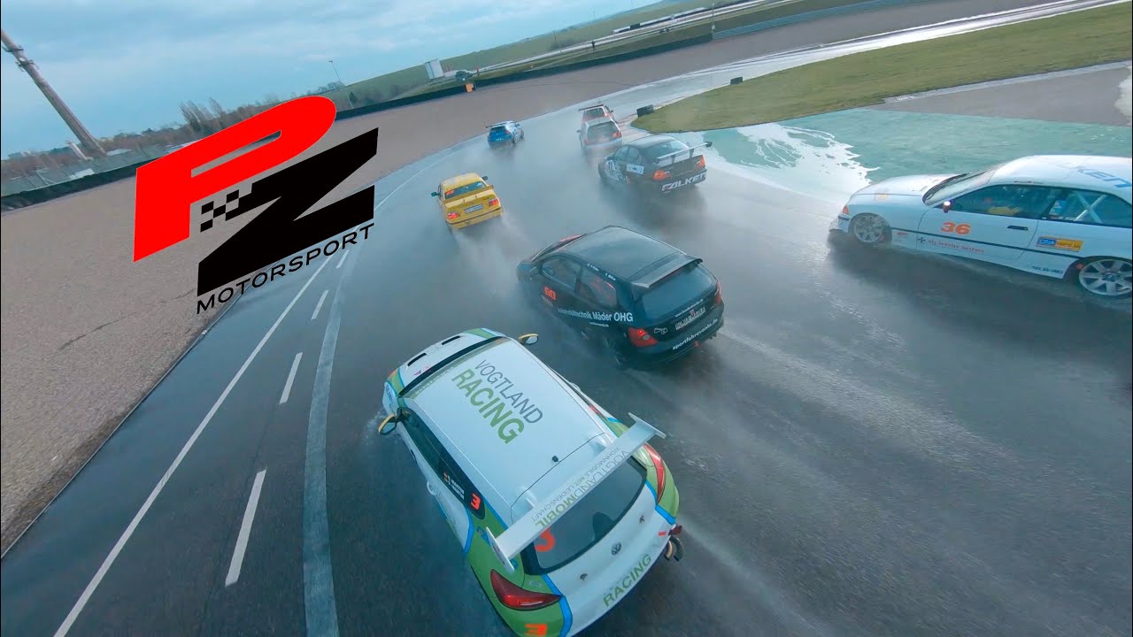 Chasing Cars with my FPV Drone - PZmotorsport Winter Cup - Sachsenring ...