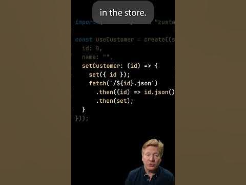 Async Zustand Playing Nice With React-Query - YouTube