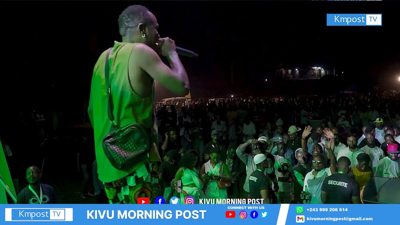 MR NICE BOUCLE LE CONCERT "USIKU WA ZAMANI" A GOMA AVEC ASSURANCE - YouTube