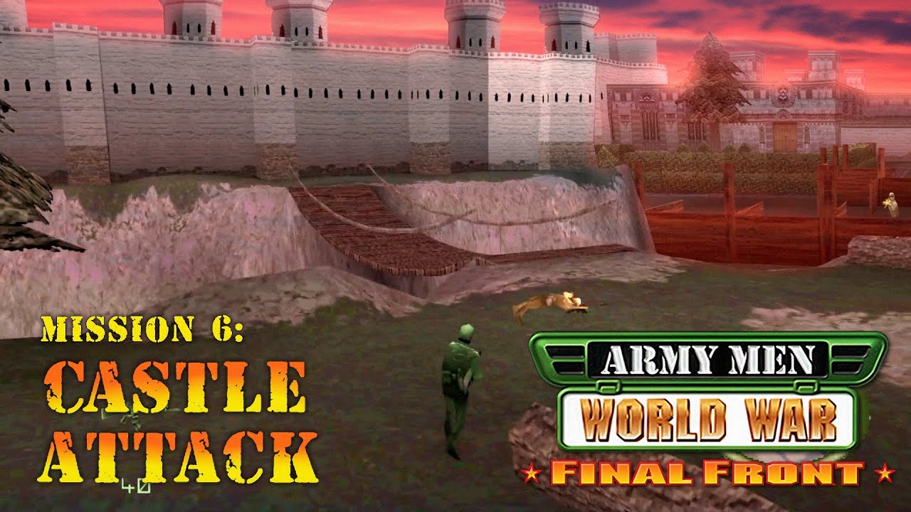 Army Men: World War: Final Front - Ataque al castillo - misión 6 (PSX ...