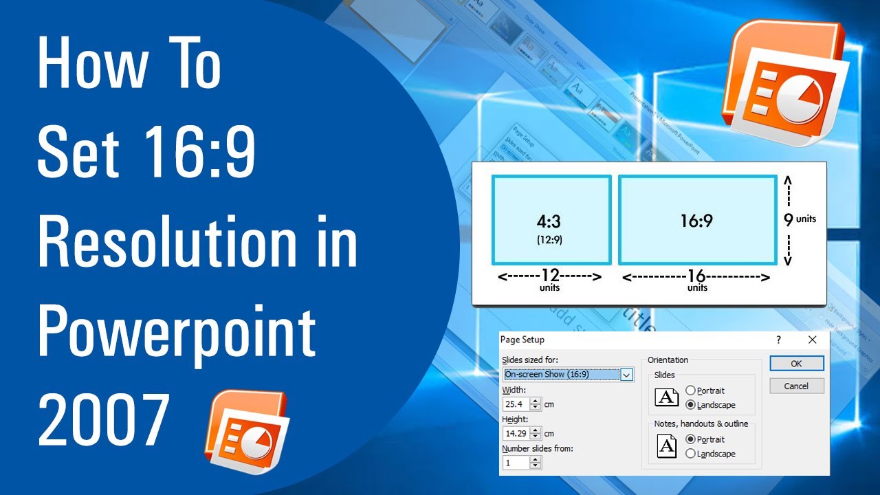 How To Set 16 9 Resolution In Powerpoint 2007 YouTube how-to-set-16-9-resolution-in-powerpoint-2007-youtube