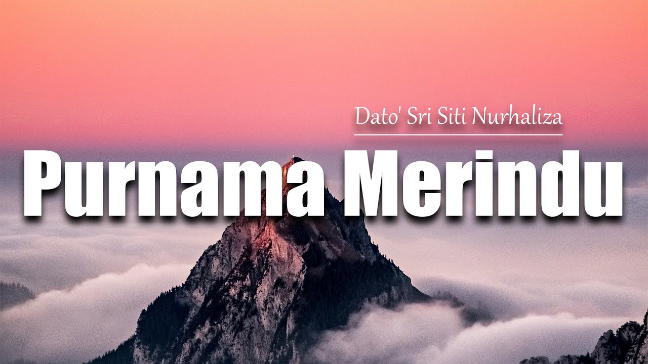 Purnama Merindu - Dato' Sri Siti Nurhaliza - Official Lyric Video - YouTube