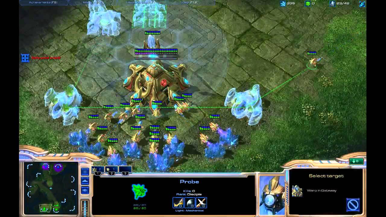 SC2 - PvZ - FFe into gateway pressure - 12Mar2012G2 - YouTube