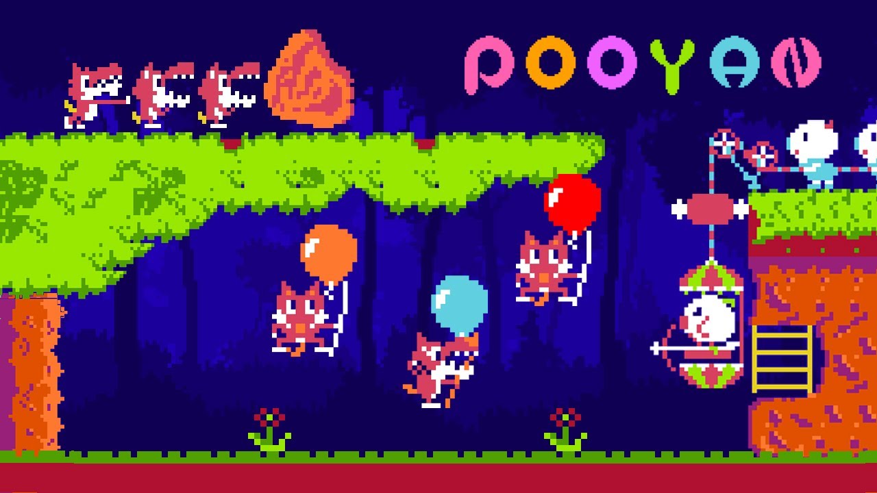 Pooyan / プーヤン (1982) NES [TAS] - YouTube