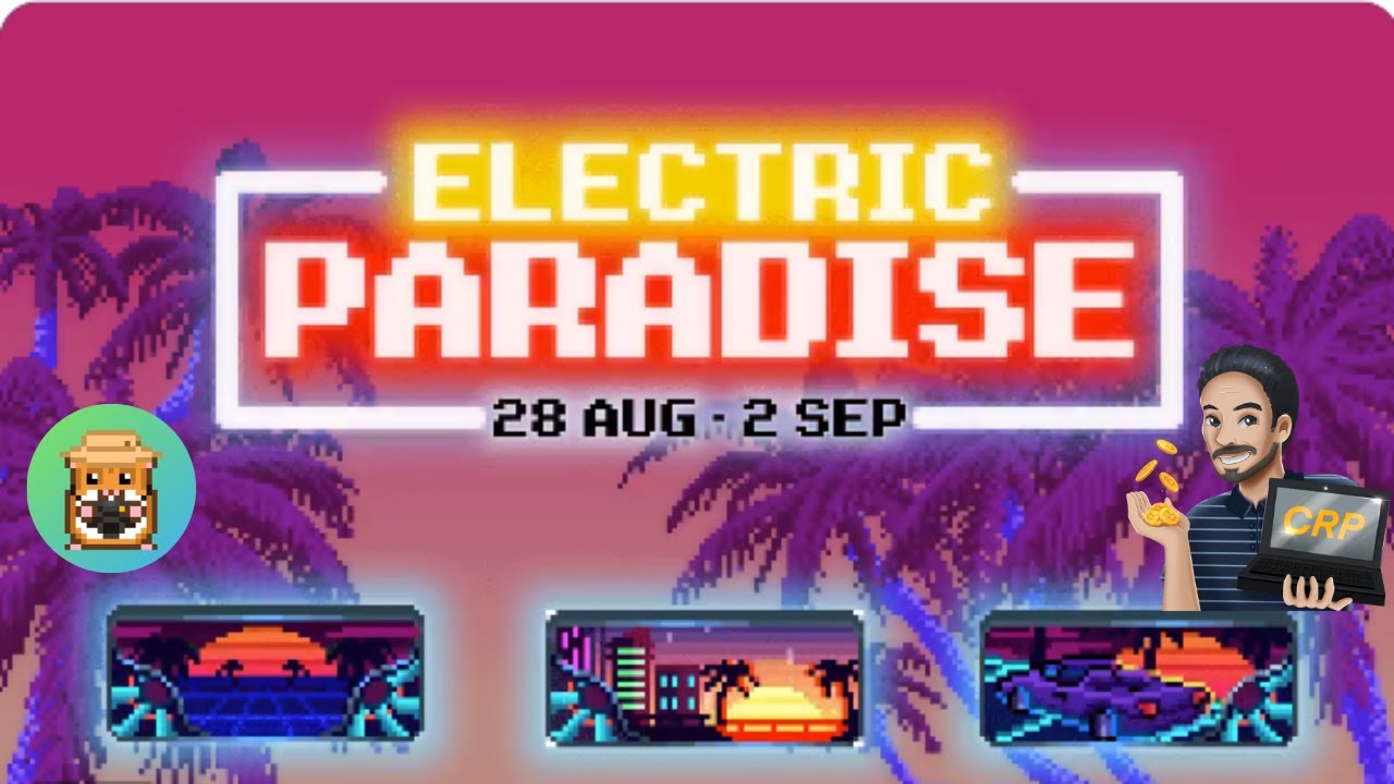 Electric Paradise - Novo Evento de Progressão da Rollercoin / Os prêmios estão melhores. - YouTube