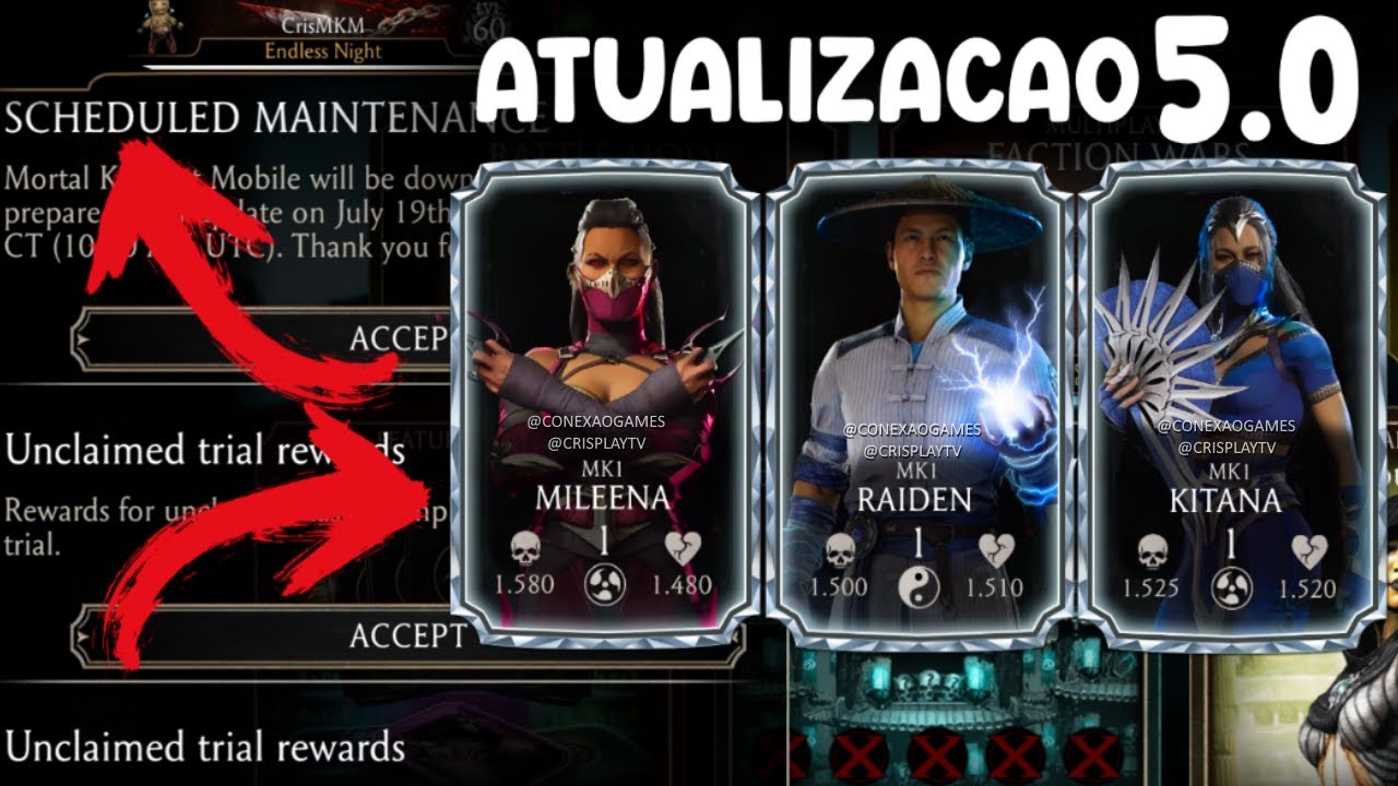 MK Mobile Saiu a Data da Atualização 5.0 | Saiba tudo | Novo Modo de ...