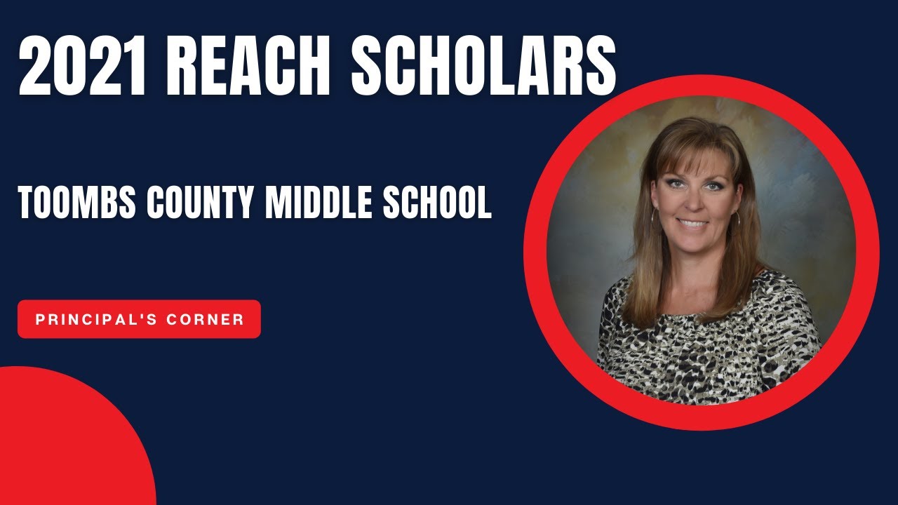 Principal's Corner: Toombs County Middle School Principal Renee Garbutt ...