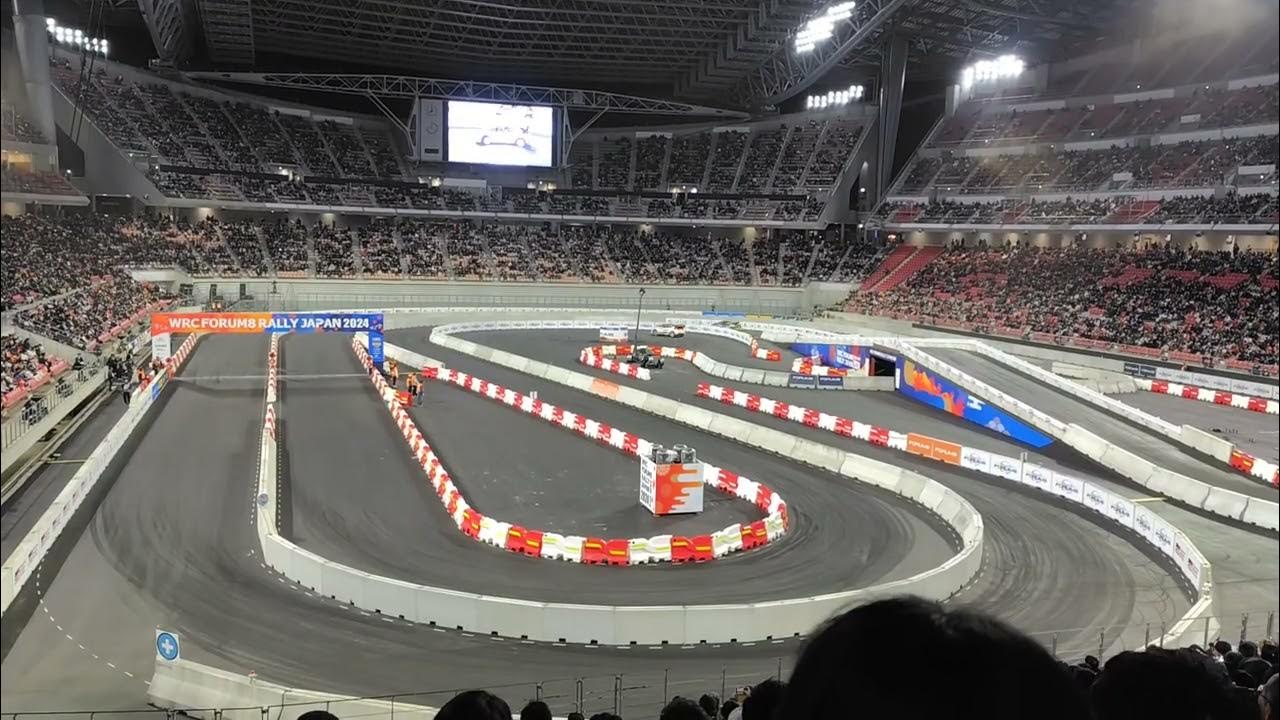 2024 WRC ラリージャパン豊田スタジアムDAY3 Dオリオール - YouTube