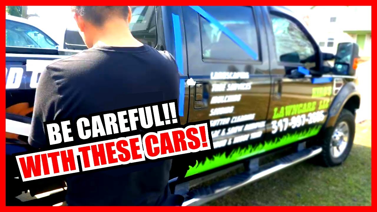 BE CAREFUL When APPLYING DECALS On These Cars! - YouTube