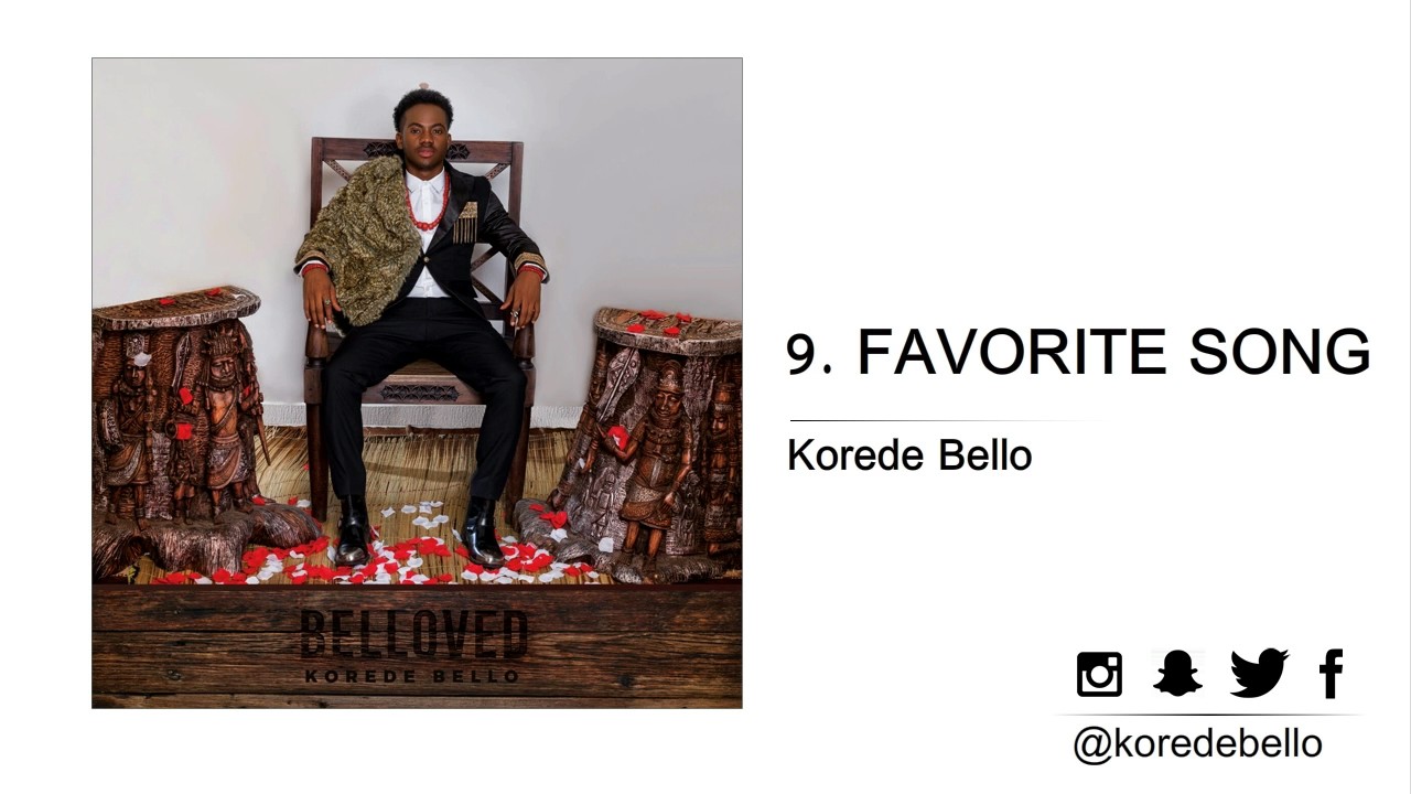 Korede Bello - FAVORITE SONG - YouTube