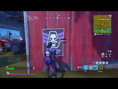Deface 3 GHOST or SHADOW recruitment posters|Fortnite Week 6 Deadpool ...