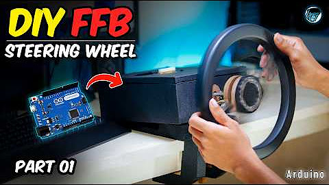 DIY FFB Gaming Steering Wheel ( ARDUINO ) - YouTube