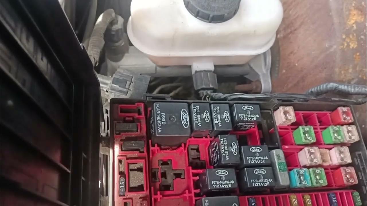 Ford F150 Horn Relay Location - YouTube