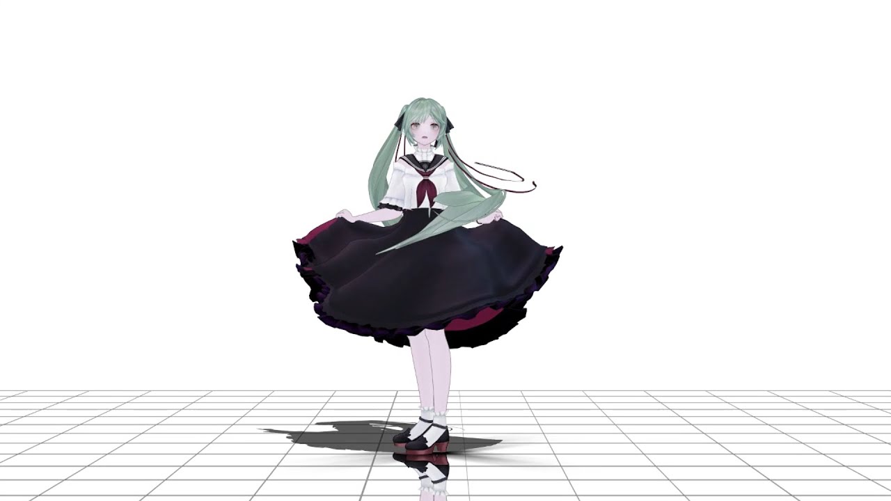 【MMD】 Dress Physics Test - YouTube
