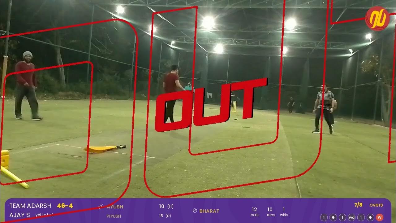Team adarsh won by 8 runs against Ajay S. 08 March 25 04:46 PM - YouTube
