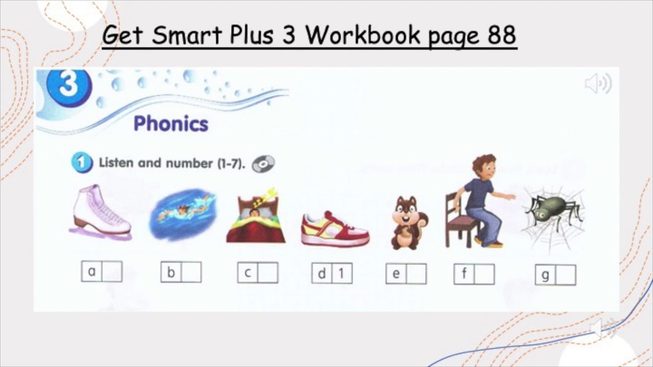 Y3 Get Smart Plus 3 - Workbook page 88 - YouTube
