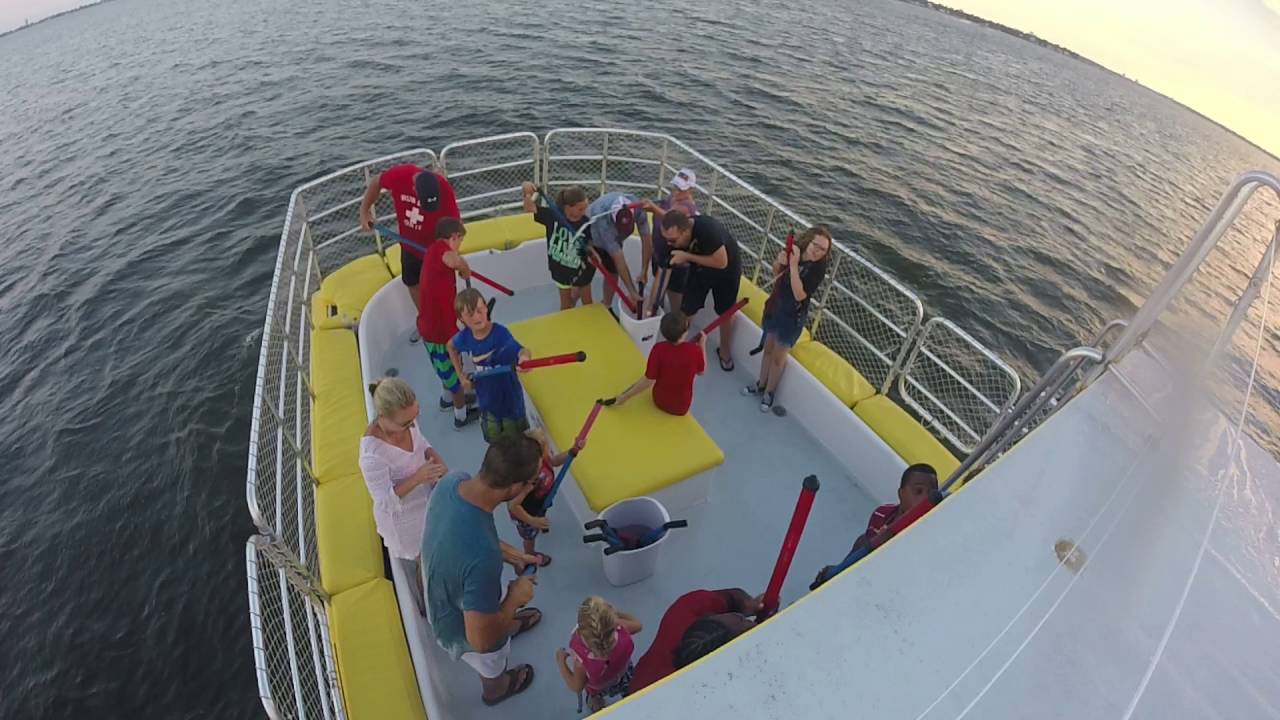 Dolphin Fun Cruises The Fun Boat Orange Beach AL 8 6 16 530PM - YouTube