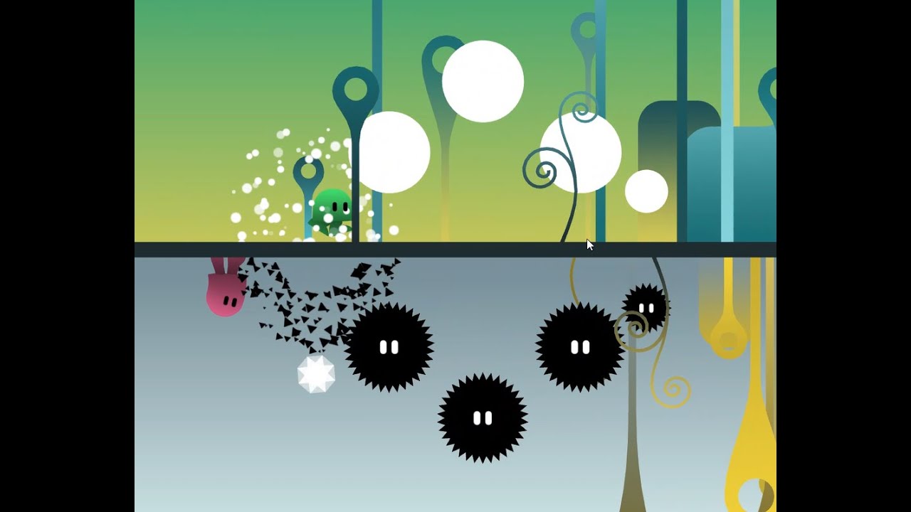 Playing ibb & obb: level 03 - YouTube