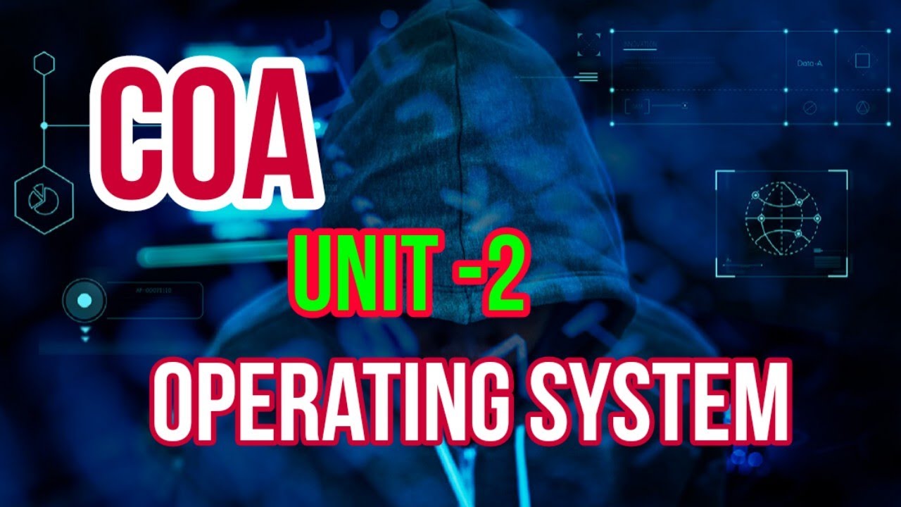 COA Computer on office Automation Unit 2 OS – Operating System - YouTube