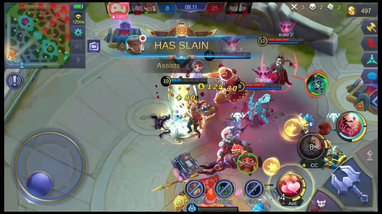 Watch me play Mobile Legends: Bang Bang via Omlet Arcade! - YouTube