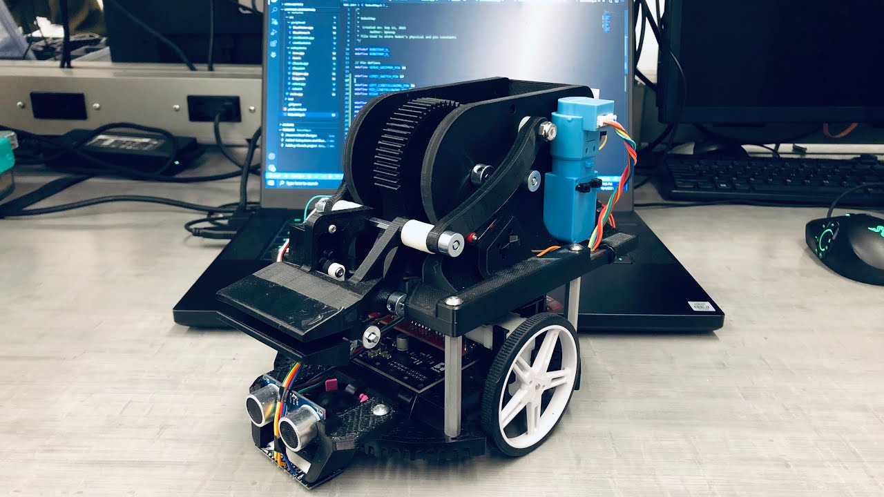 WPI RBE 2001 Final Challenge Demo Run - YouTube